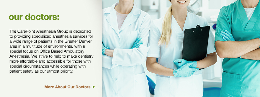 CarePoint Anesthesia | A comfortable way to a healthy smile